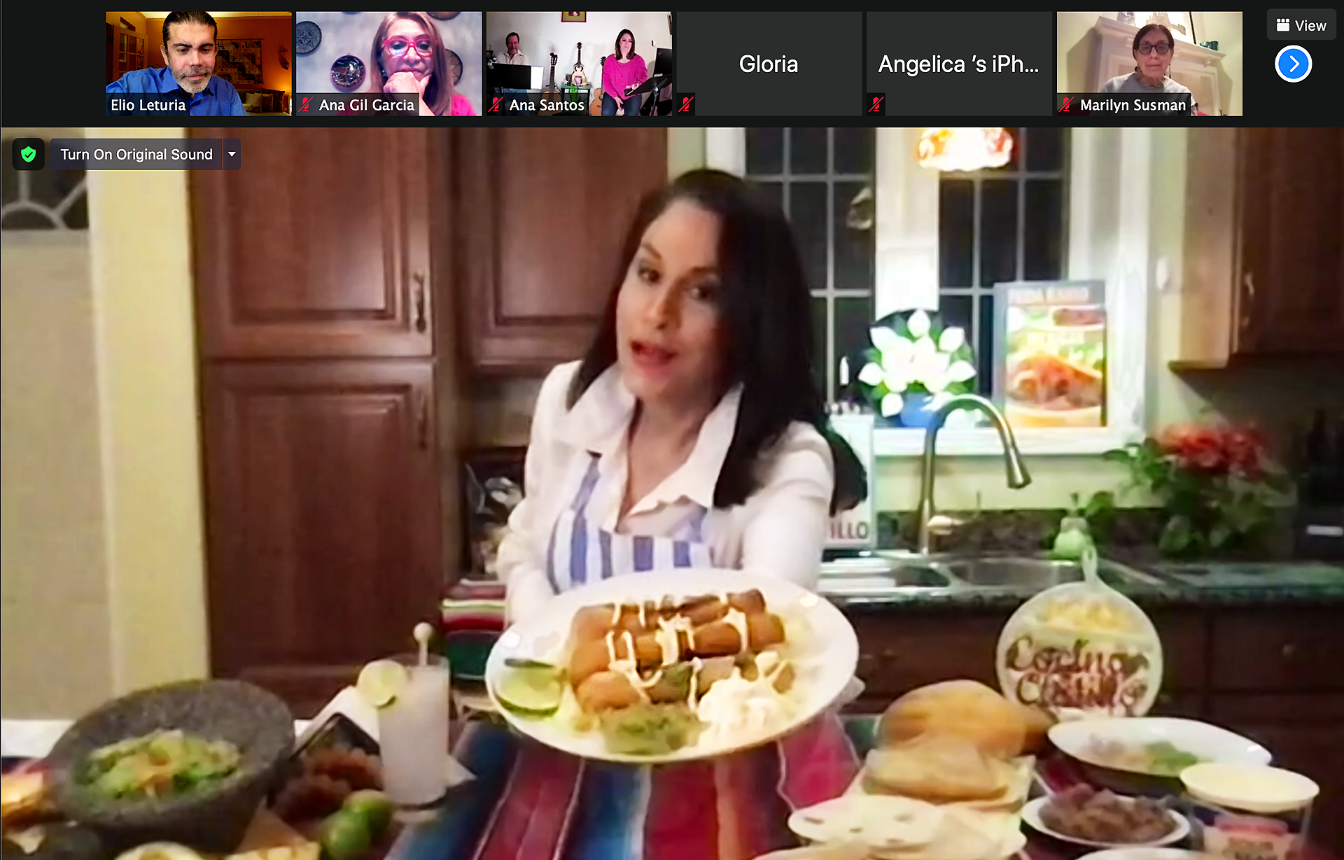 A Cinco de Mayo Fulbright Spring Farewell with a cooking demonstration ...